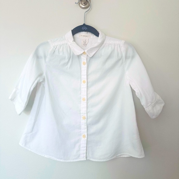 Crewcuts | Shirts & Tops | Crewcuts White Button Down Shirt For Little ...